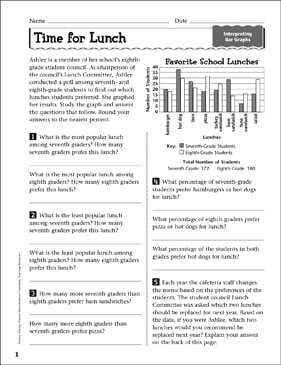 bar graph worksheet primary resources