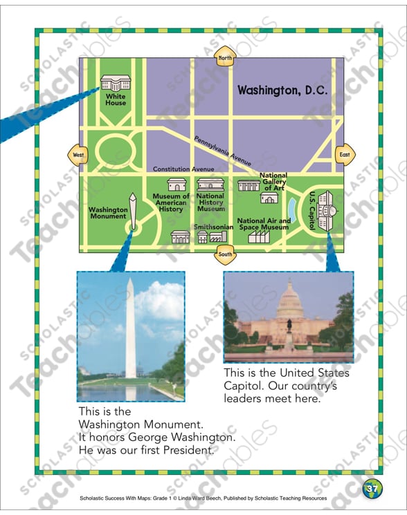 Printable Map Of Washington Dc Monumentuseums - Infoupdate.org