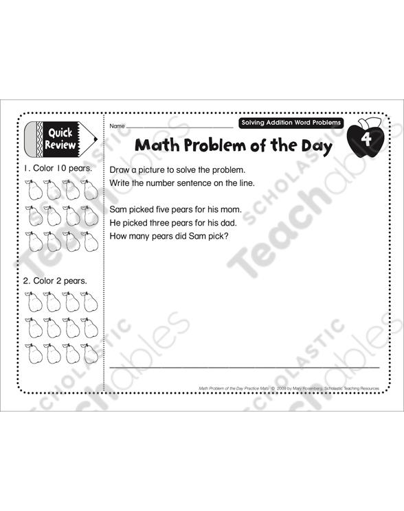 funny addition word problems