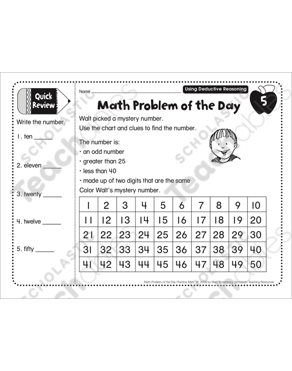 Deductive Reasoning Worksheets