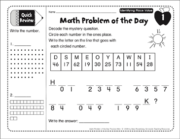 magic numbers maths worksheets