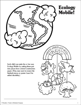 ecology coloring pages