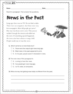 Close Reading Worksheets Close Reading Comprehension Passages