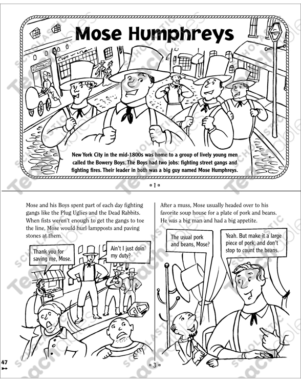 coloring pages tall tales