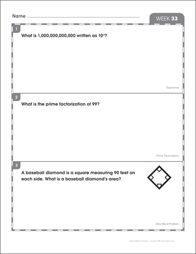 Prime Factorization Worksheet 6th Grade