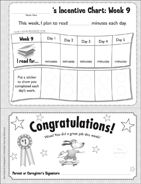 Get Ready For School Chart