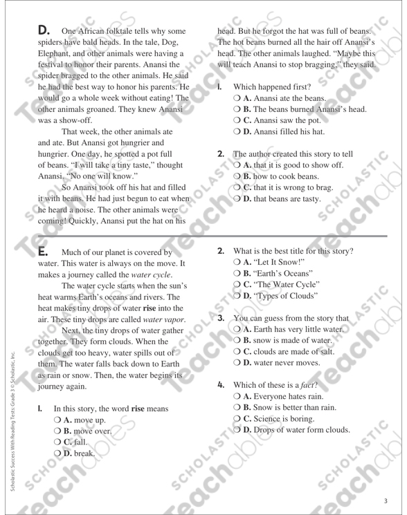 Reading Skills Practice Test 1 Grade 3 Printable Test Prep Tests reading-skills-practice-test-1-grade-3-printable-test-prep-tests