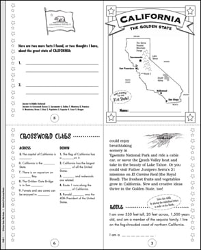 California Worksheet