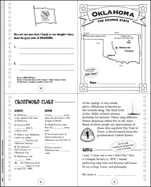 Oklahoma Worksheets