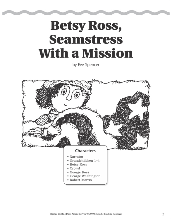 Betsy Ross, Seamstress With a Mission: Read-Aloud Play | Printable Texts