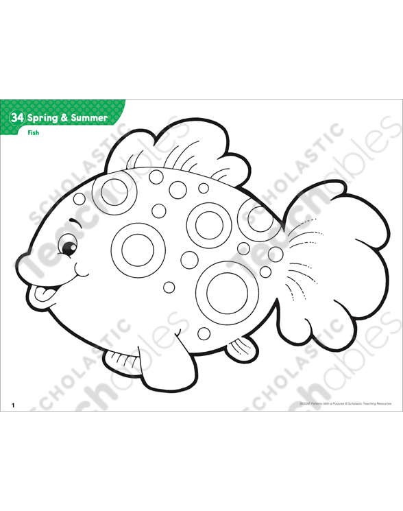 Fish Patterns For Kids
