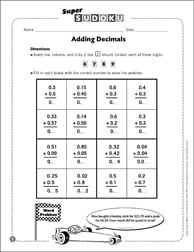 adding decimals ks1