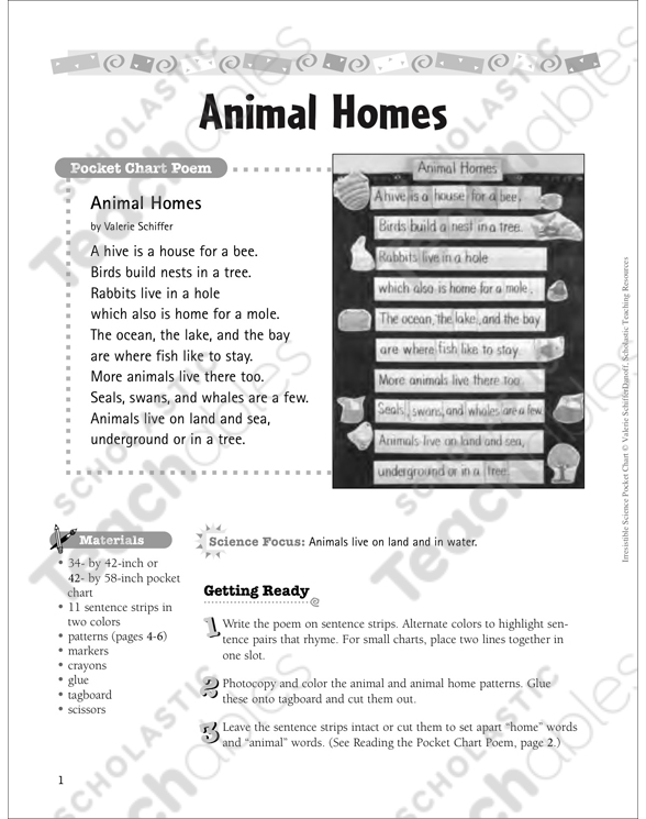 Animal Poem Worksheet Describing Animals Adjectives Worksheet For