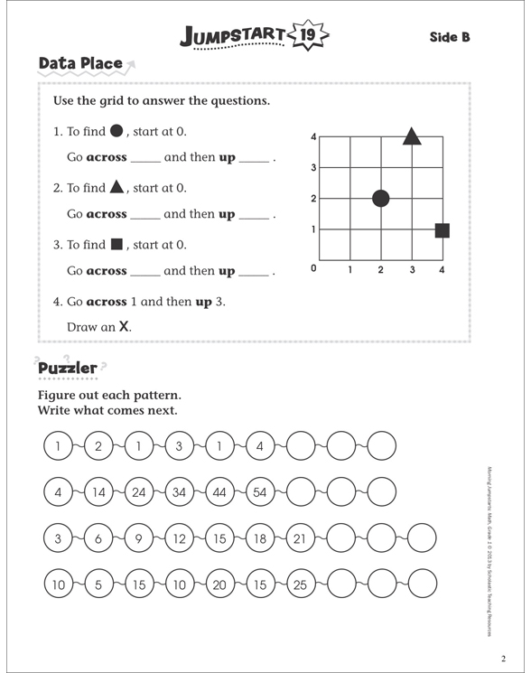 Independent Practice: Grade 1 Math Jumpstart 19 | Printable Skills Sheets
