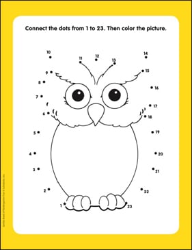 owl worksheets and coloring pages
