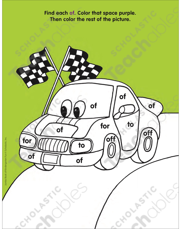 space race coloring pages