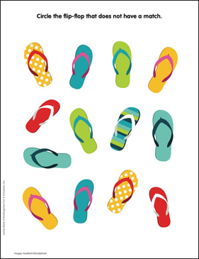 flip flop printable