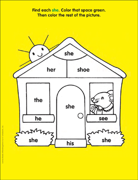 coloring find a word pages