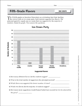 Fifth Grade Graph Worksheets