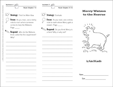 mercy watson coloring page