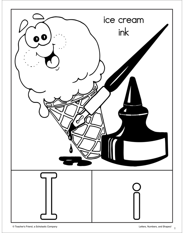 The Letter Ii: Alphabet Packet | Printable Skills Sheets