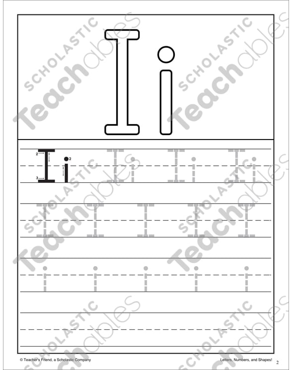 The Letter Ii: Alphabet Packet | Printable Skills Sheets