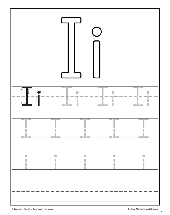 The Letter Ii: Alphabet Packet | Printable Skills Sheets