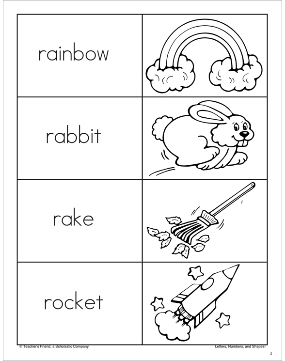 The Letter Rr: Alphabet Packet | Printable Skills Sheets