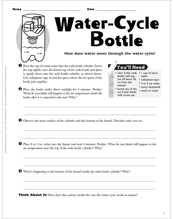 Soda Bottle Water Cycle at Tracy Jacoby blog