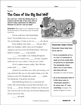 big bad wolf description