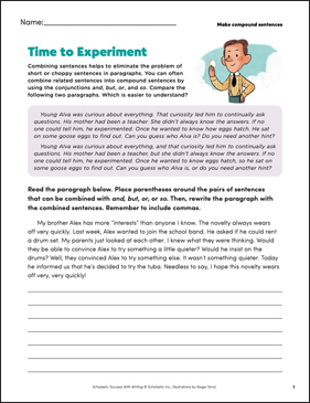 how to make sentences using everything