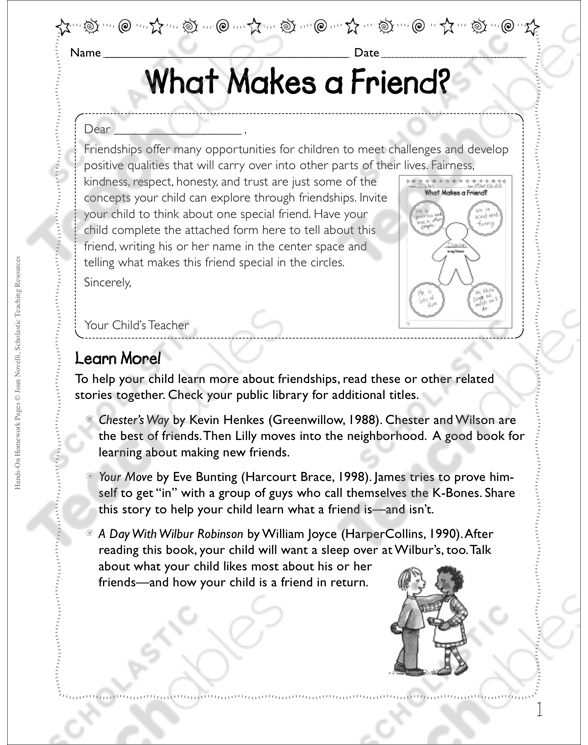 friends comprehension