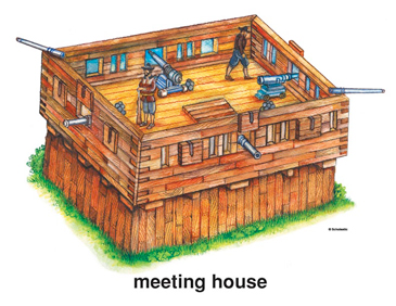 longhouse coloring pages