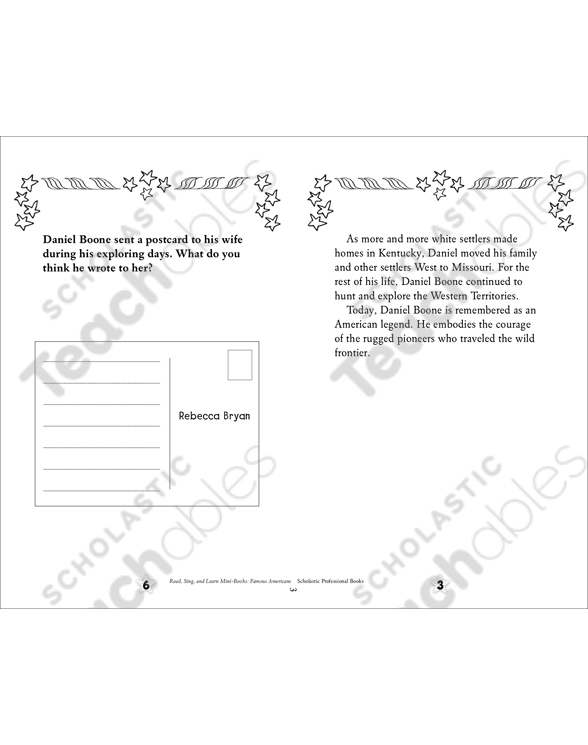 printable daniel boone coloring pages