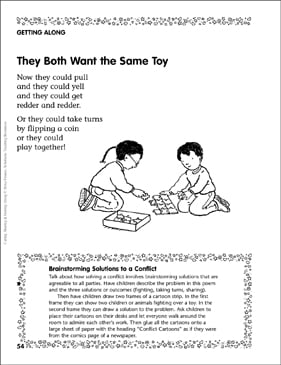 sharing activities for elementary students