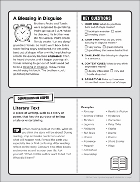 Figurative Language Book Printable