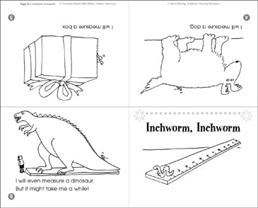 inchworm coloring pages