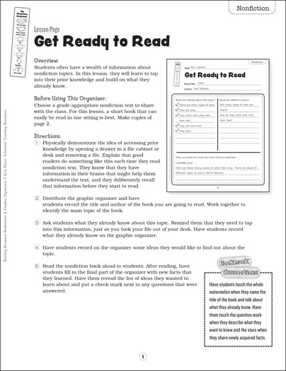 Prior Knowledge Graphic Organizer