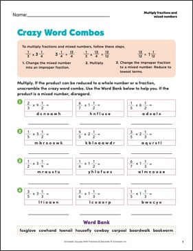 5th grade math worksheets
