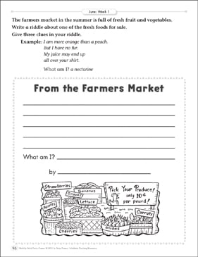 riddle writing frame