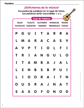 Letras De Musical En Espanol