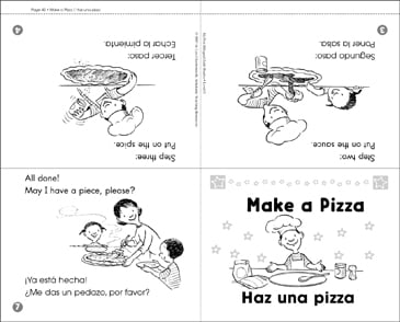 how to make a pizza kindergarten