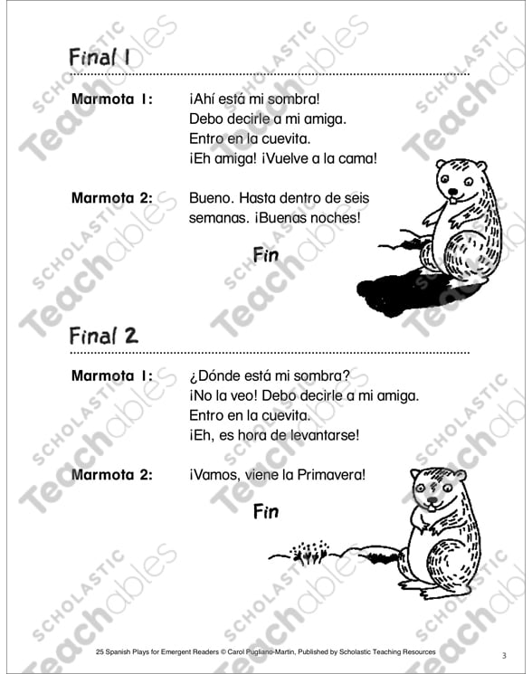 Poesía Del Día De La Marmota