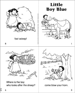 little boy blue coloring pages