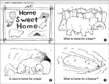 free coloring pages bear in cave