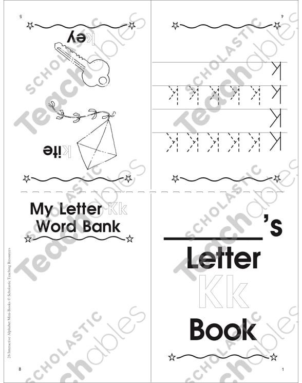 Letter Kk Book | Printable Mini-Books
