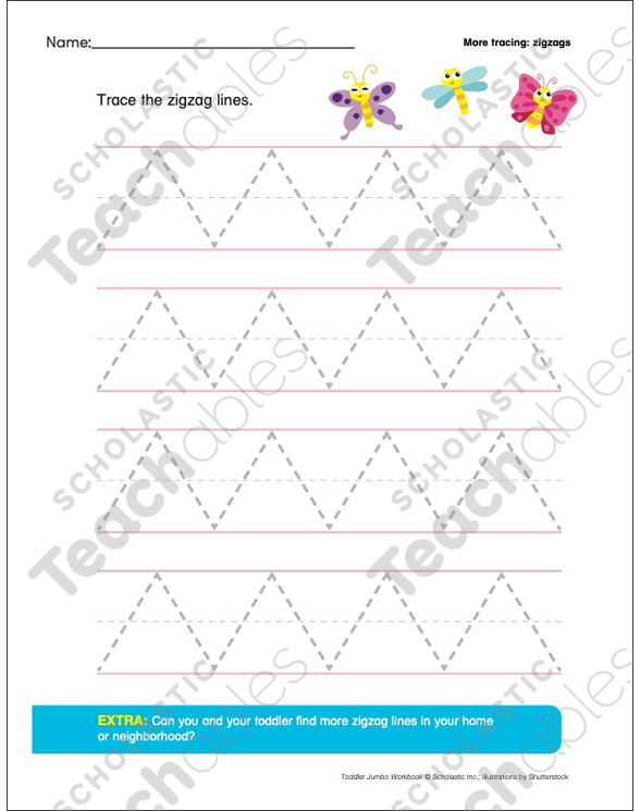 what is zigzag lines