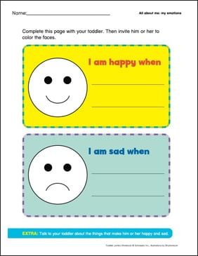 happy sad faces coloring pages