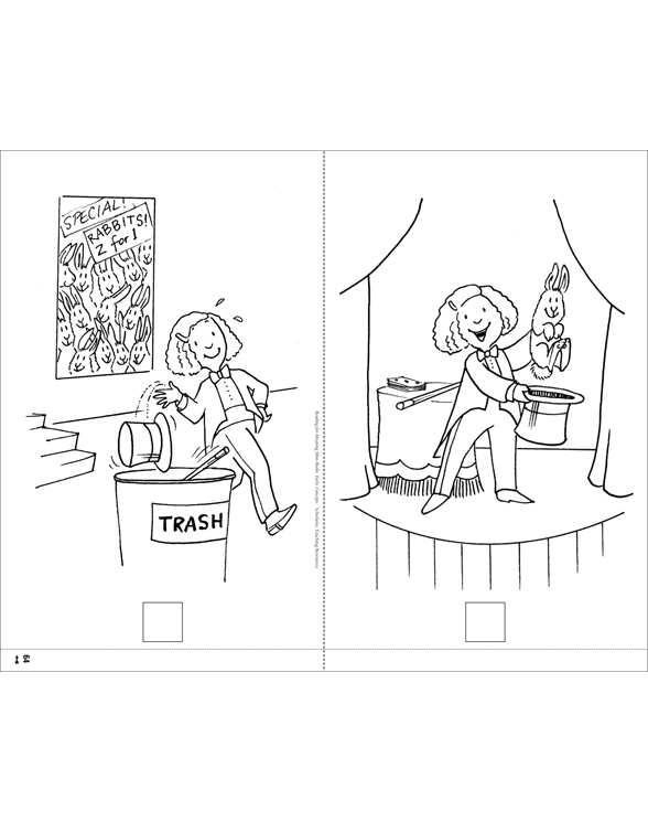 Rabbit Magic (Early Concepts) | Printable Mini-Books