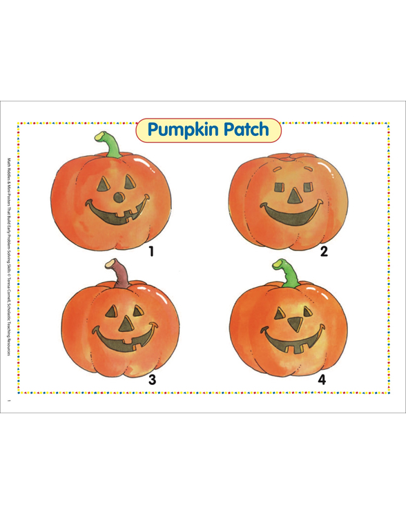 Pumpkin Patch Riddles: Early Problem-Solving | Printable Lesson Plans ...